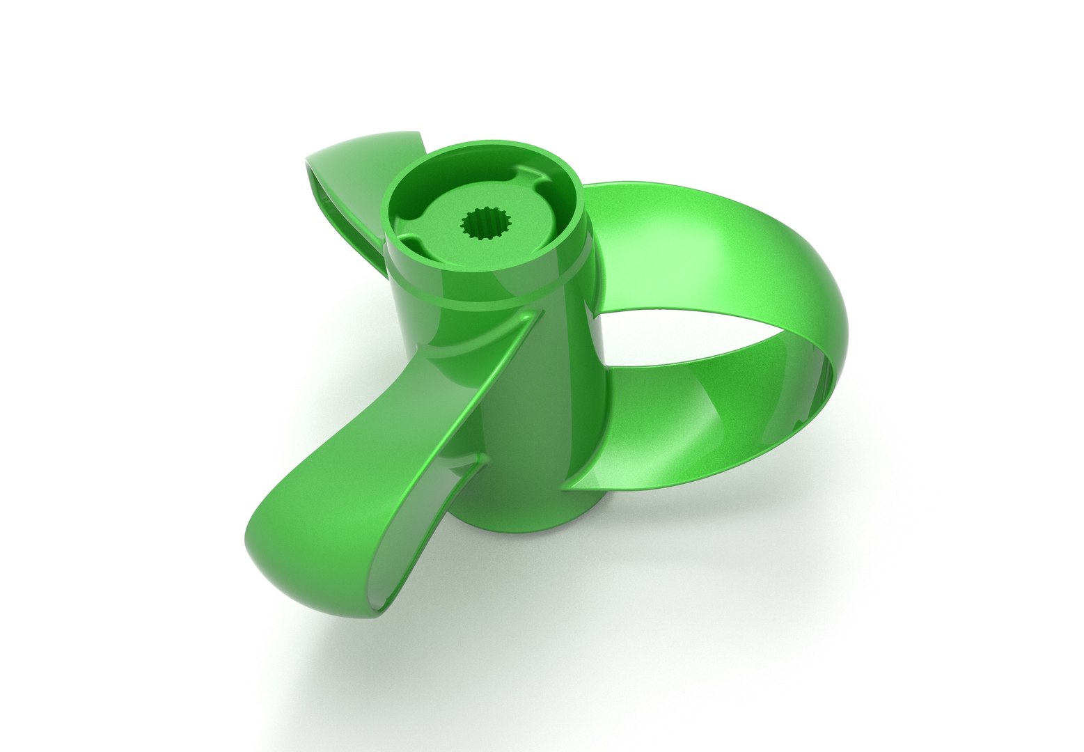 Toroidal Boat Propeller - 3 Blades 3D - TurboSquid 2249883