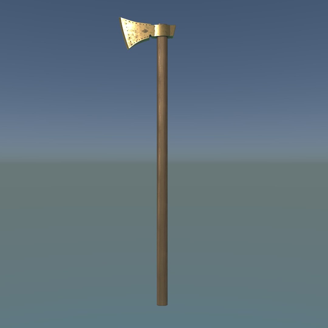 Axe 1 3D Model - TurboSquid 1327847