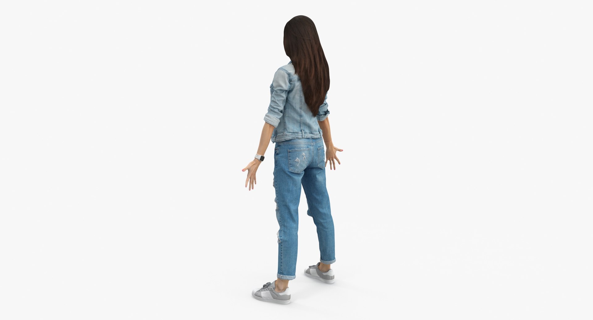 3D model Sofia Casual Spring A Pose - TurboSquid 2074620