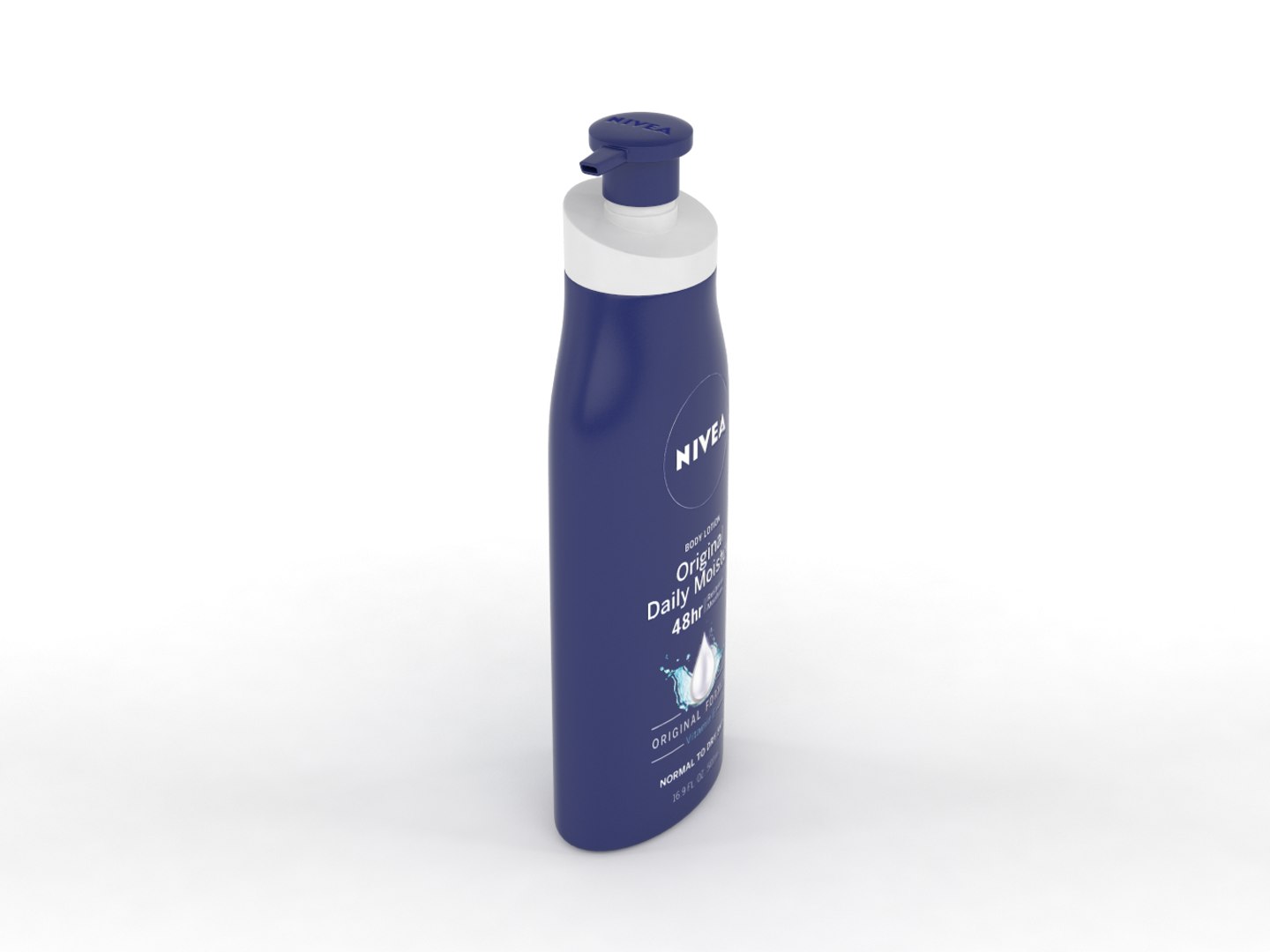 3D Nivea Body Lotion Model - TurboSquid 1398308