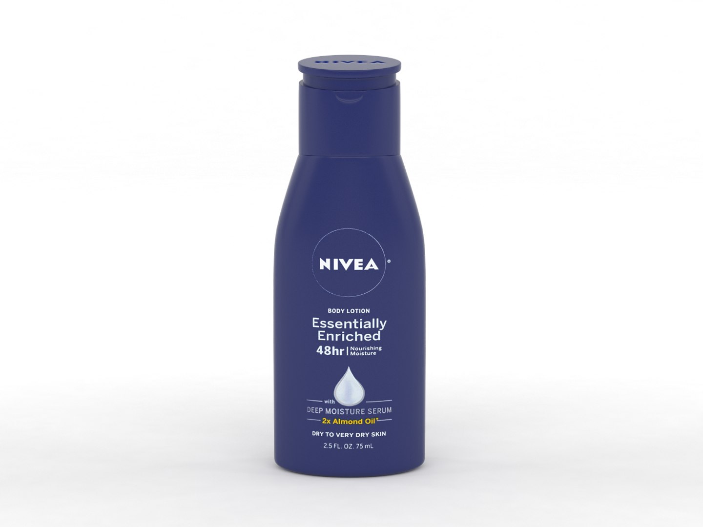 3D Nivea Body Lotion Model - TurboSquid 1398308