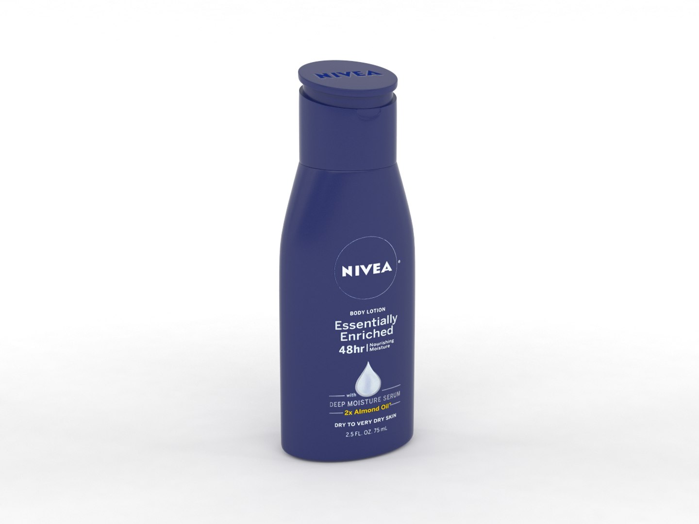 3D Nivea Body Lotion Model - TurboSquid 1398308