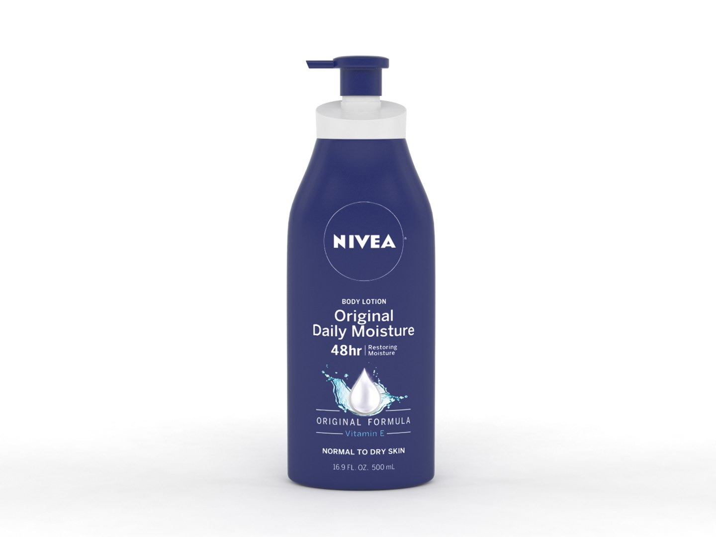 3D Nivea Body Lotion Model - TurboSquid 1398308