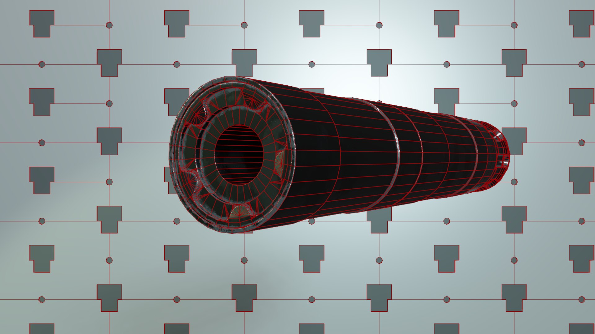 3D Rugged Supressor Silencer Obsidian 45 ACP Model - TurboSquid 2041123