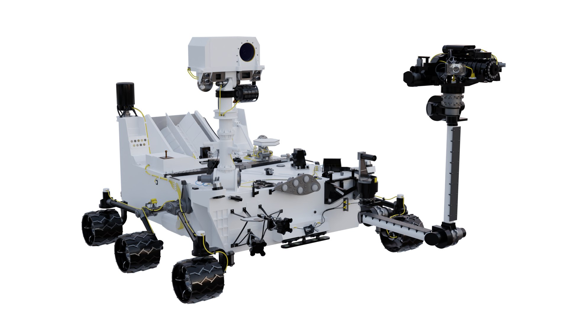 Curiosity Rover 3D - TurboSquid 1951619