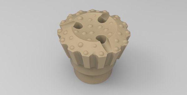 3d drill bit model