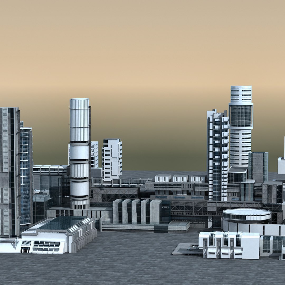 Futuristic 3D model - TurboSquid 1657579