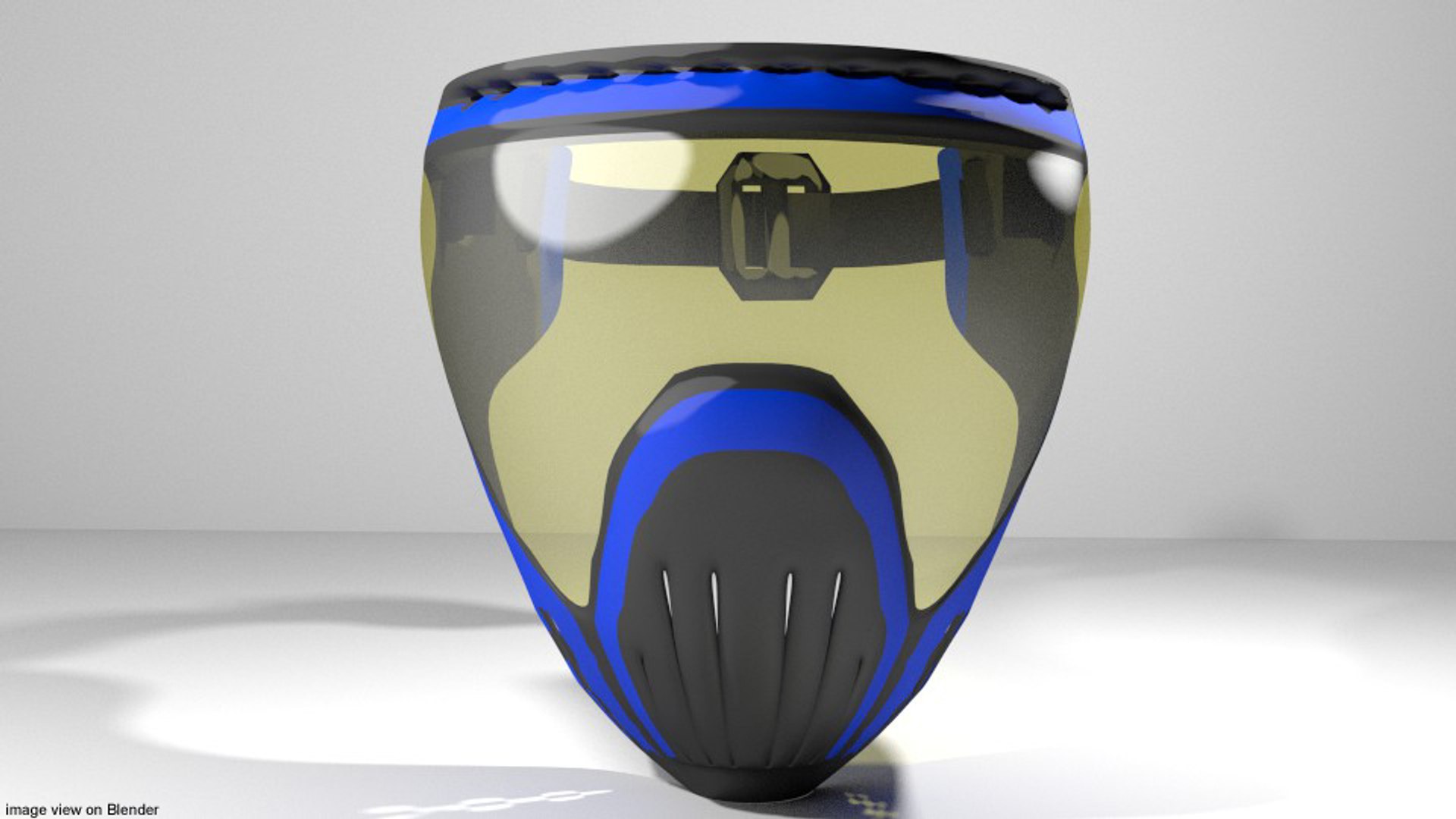 Facemask Mask Paint 3D Model - TurboSquid 1229080