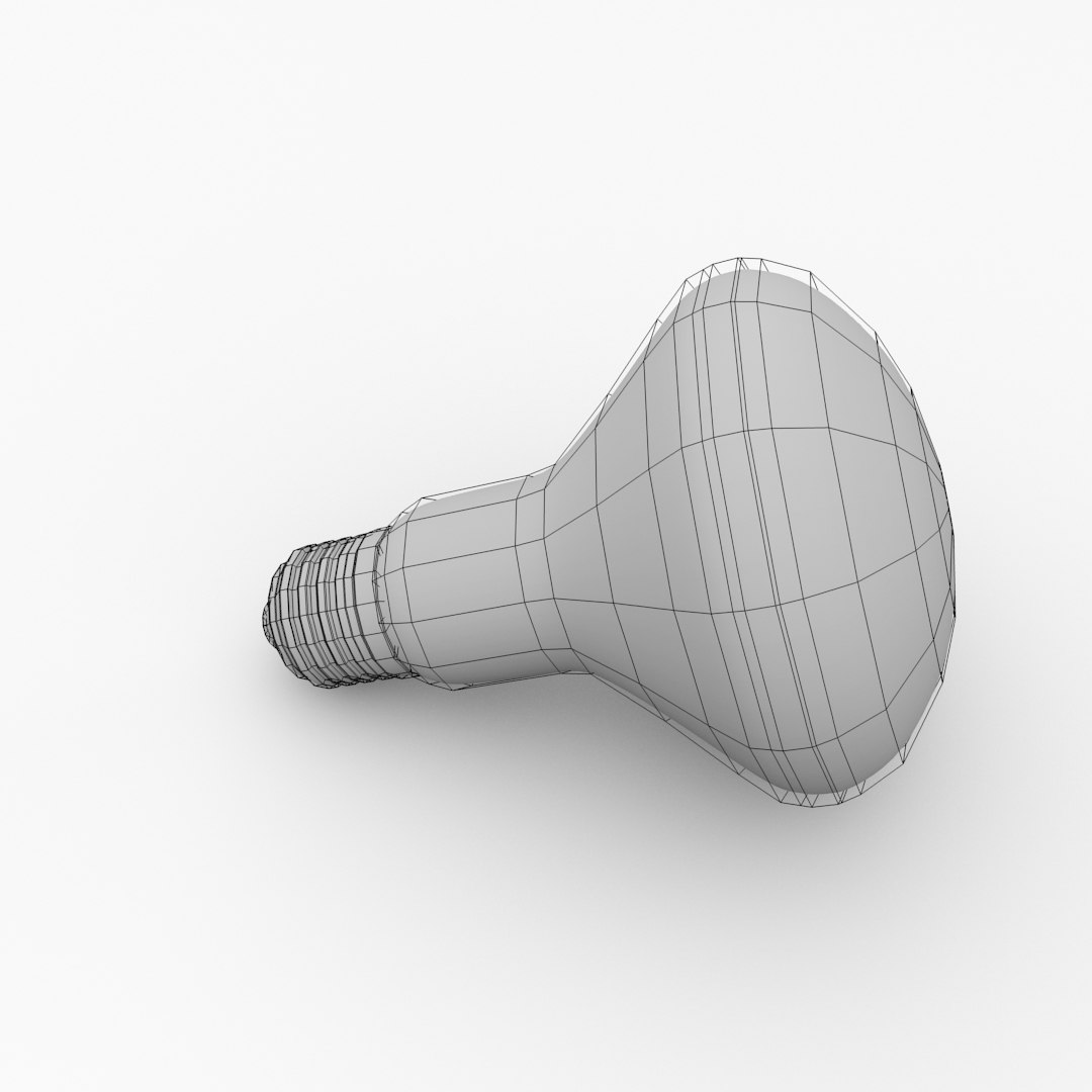 Reflector Light Bulb 3D Model - TurboSquid 1362158