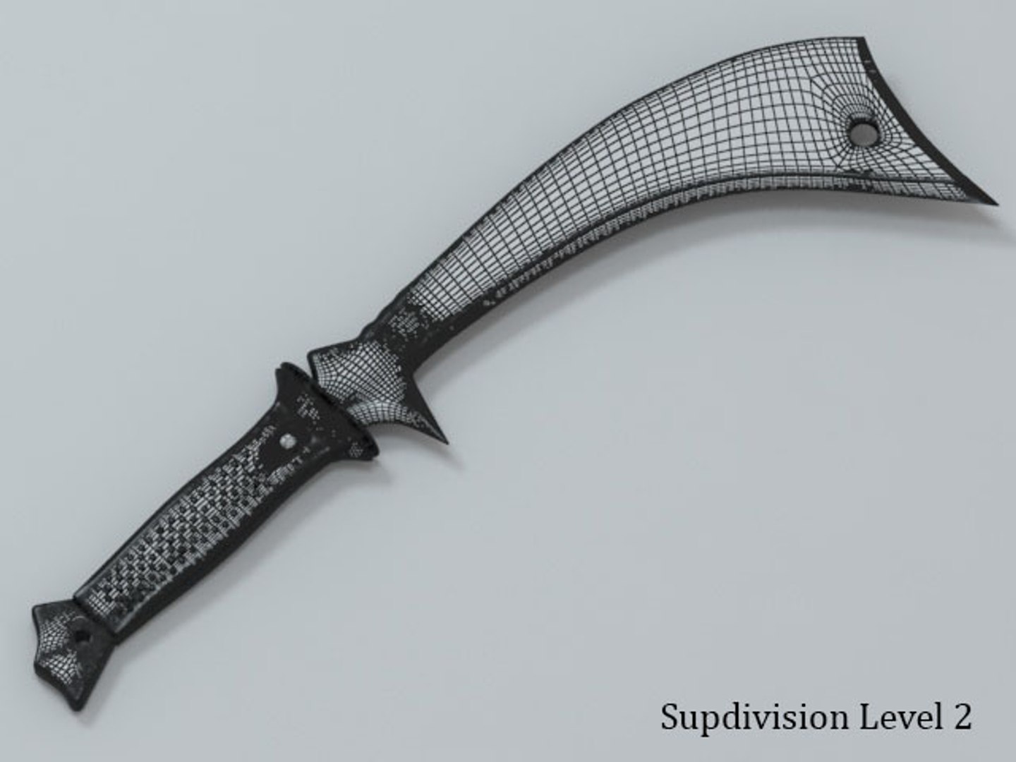 blade weapon 3d model