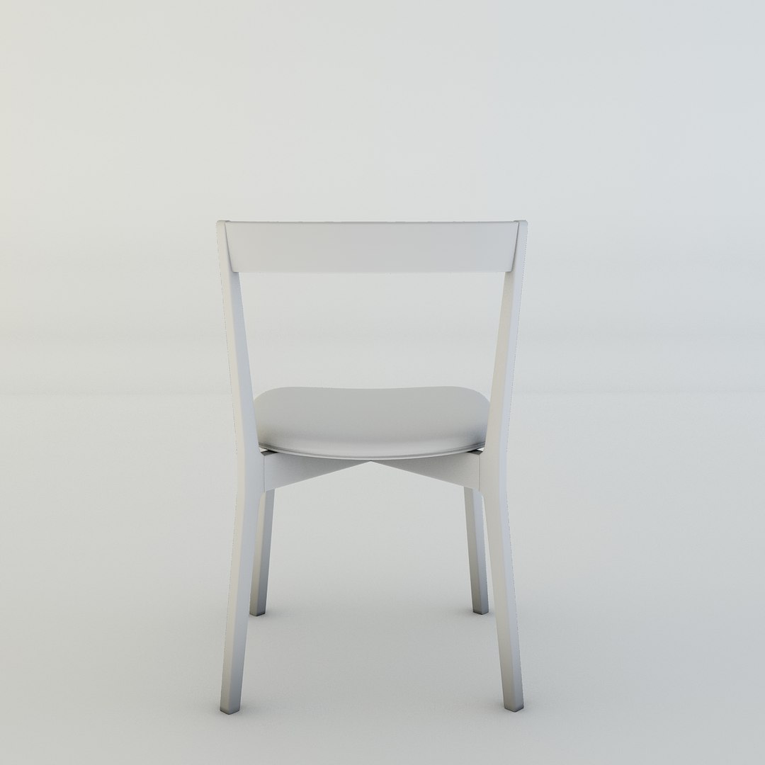 modern chair 3d obj