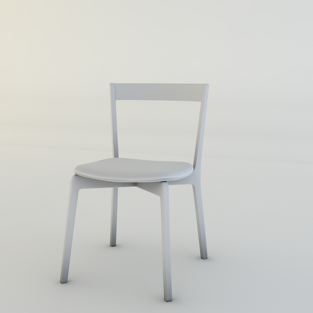 modern chair 3d obj