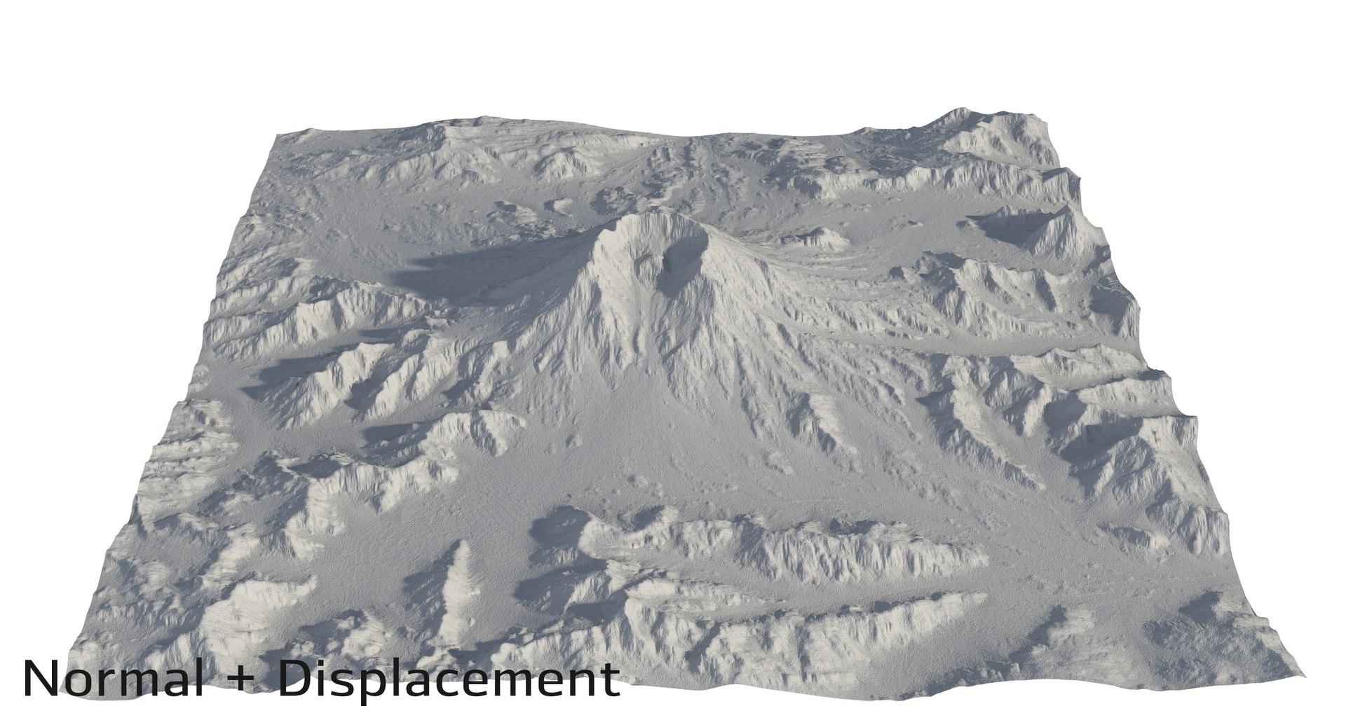 3D mount st helens - TurboSquid 1244968