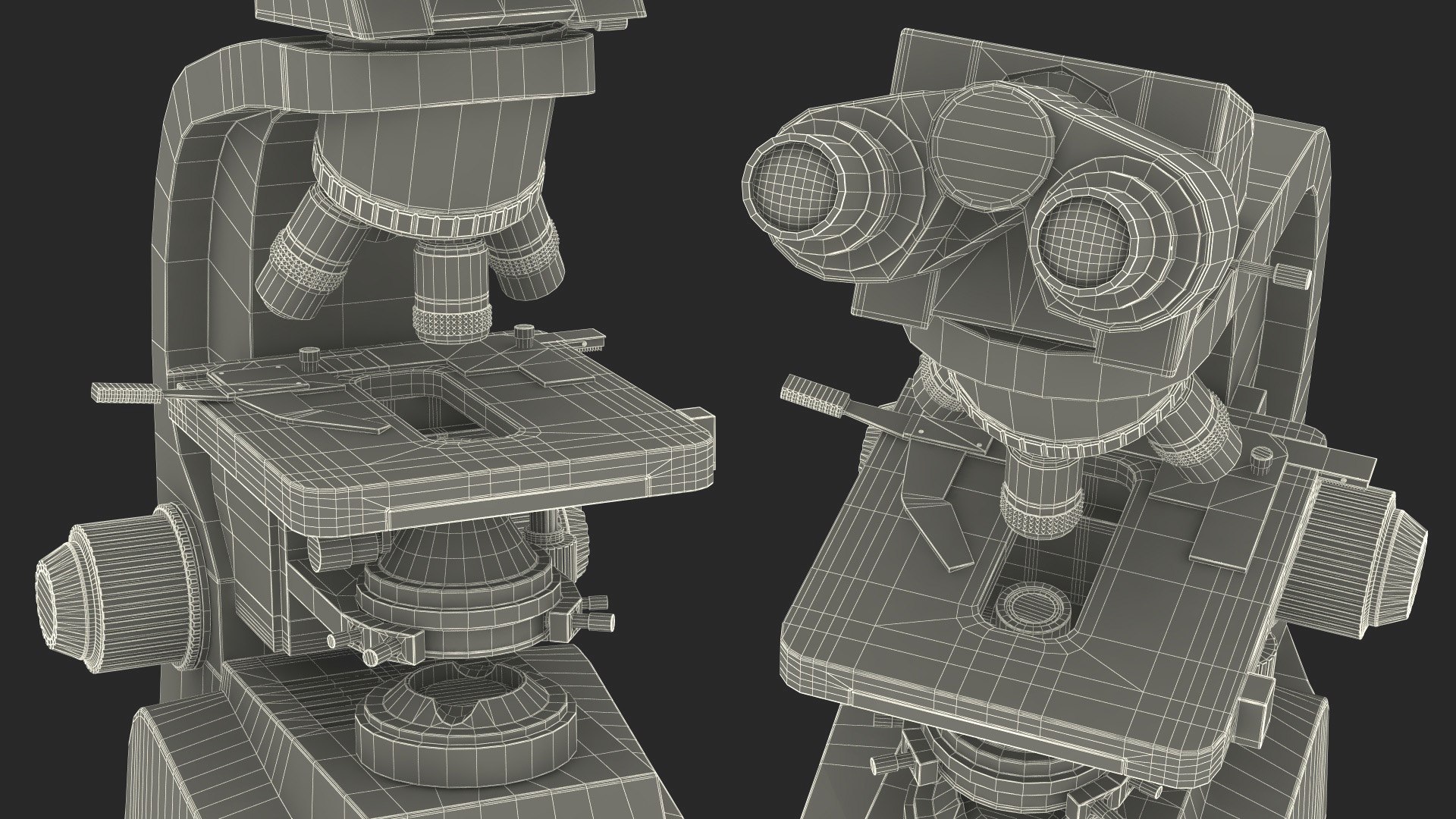 3D Model Biological Microscope Premiere - TurboSquid 2209610