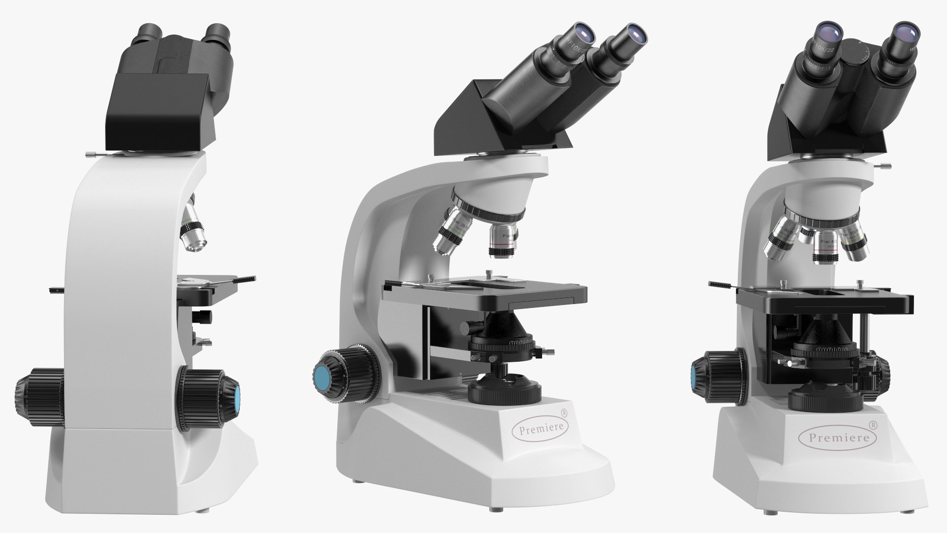 3D Model Biological Microscope Premiere - TurboSquid 2209610