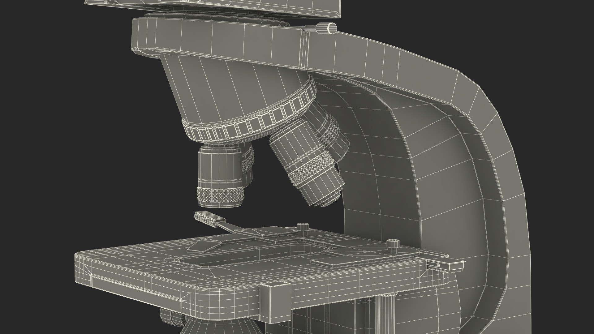 3D Model Biological Microscope Premiere - TurboSquid 2209610