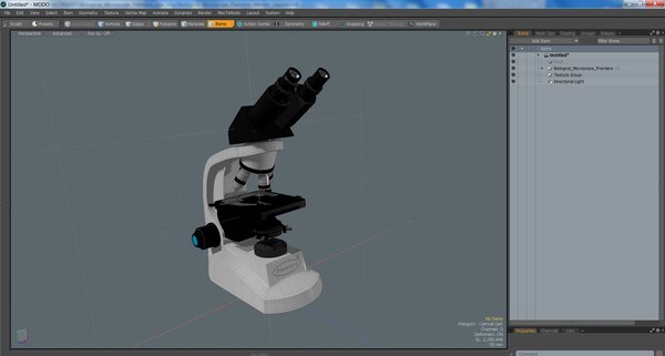 modelo 3d Estreno del microscopio biológico - TurboSquid 2209610