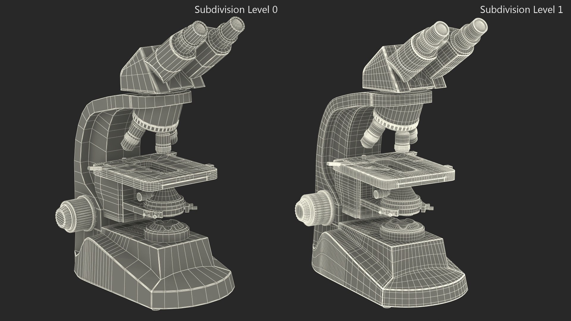 3D Model Biological Microscope Premiere - TurboSquid 2209610