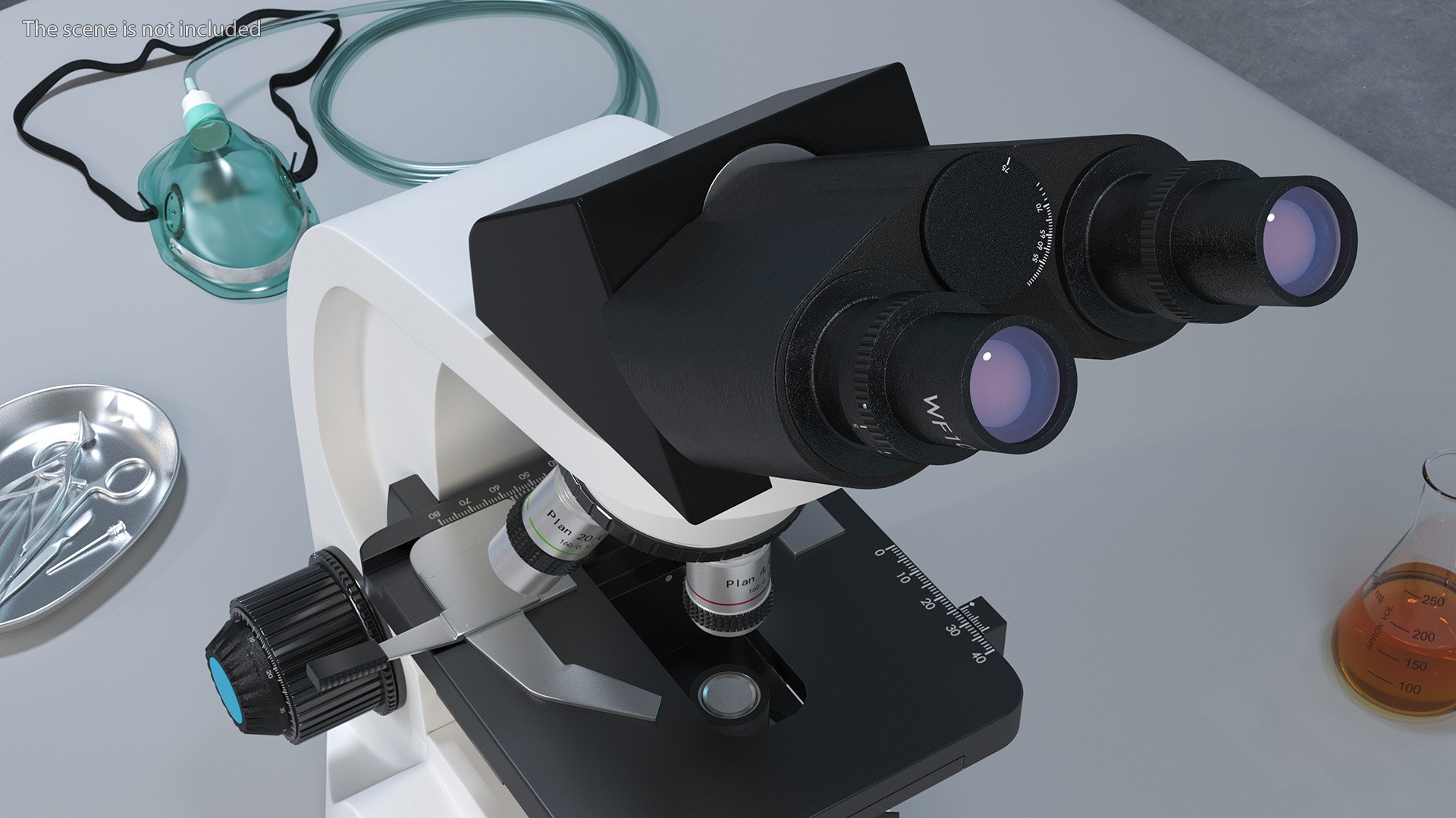 3D Model Biological Microscope Premiere - TurboSquid 2209610