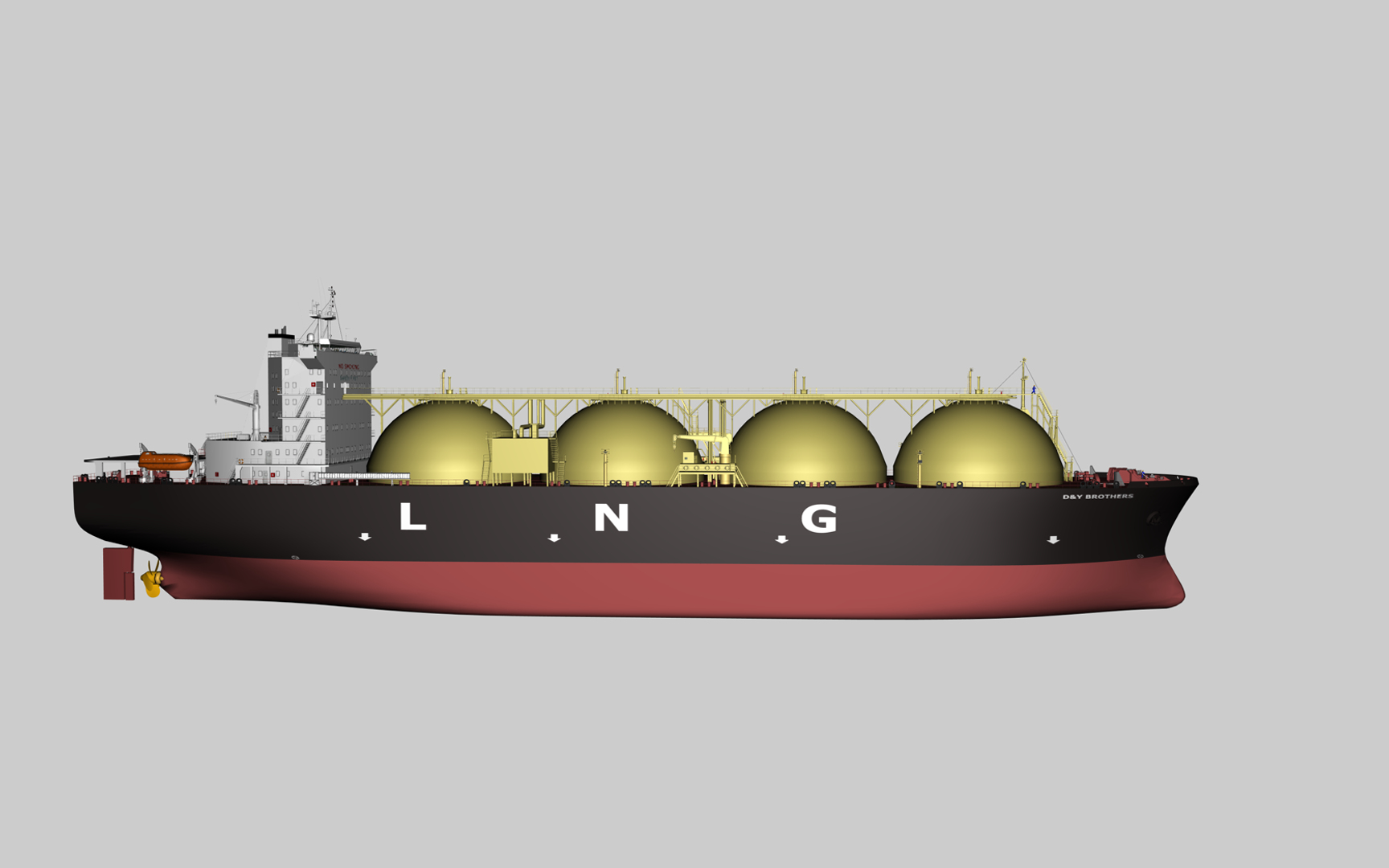 Lng Carrier Ship Vessel 3D - TurboSquid 1551766