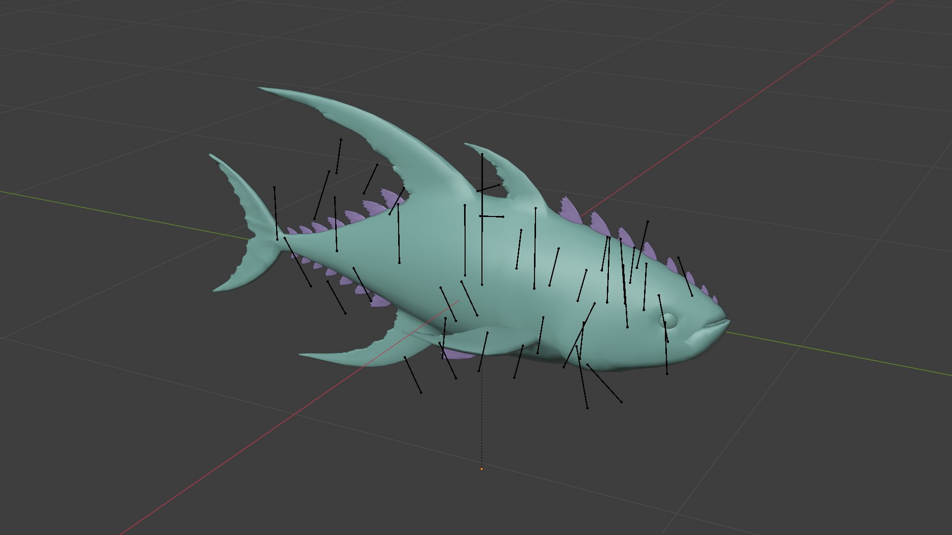 3D Tuna Fish Model - TurboSquid 2404717