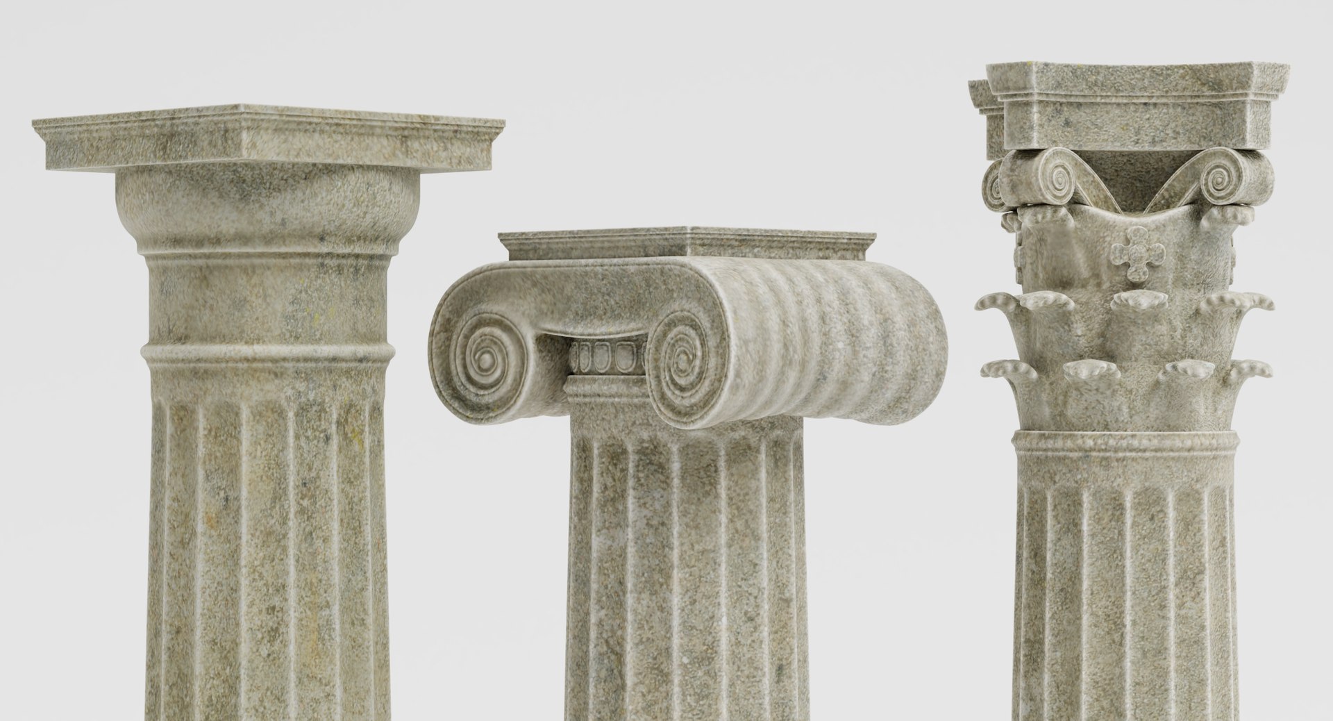 Columns Pbr Model - TurboSquid 1380019