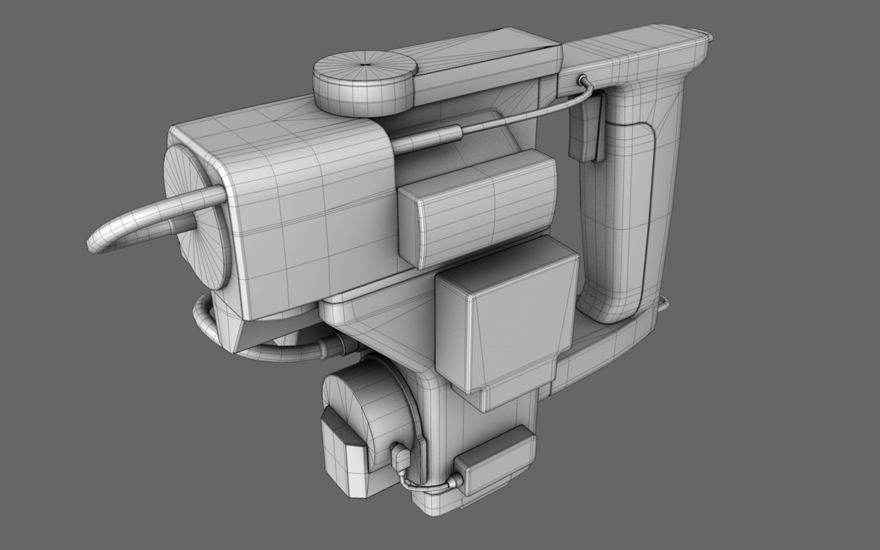 3d Sci-fi Motion Tracker Prop Model