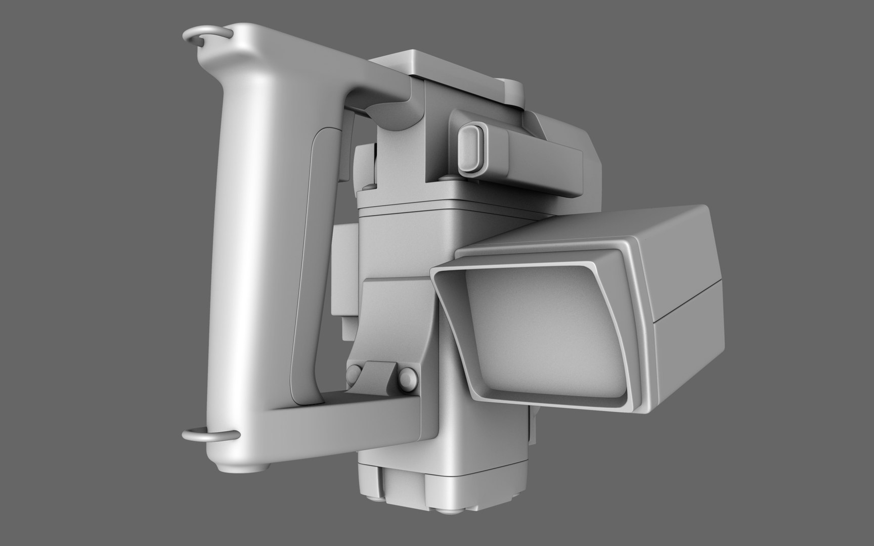 3d Sci-fi Motion Tracker Prop Model