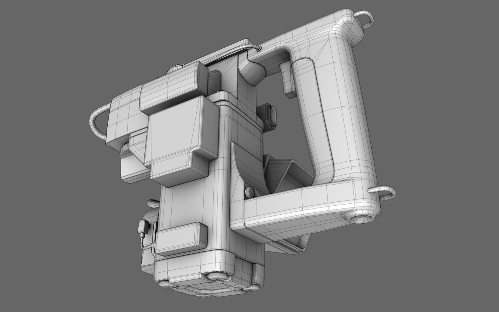 3d Sci-fi Motion Tracker Prop Model