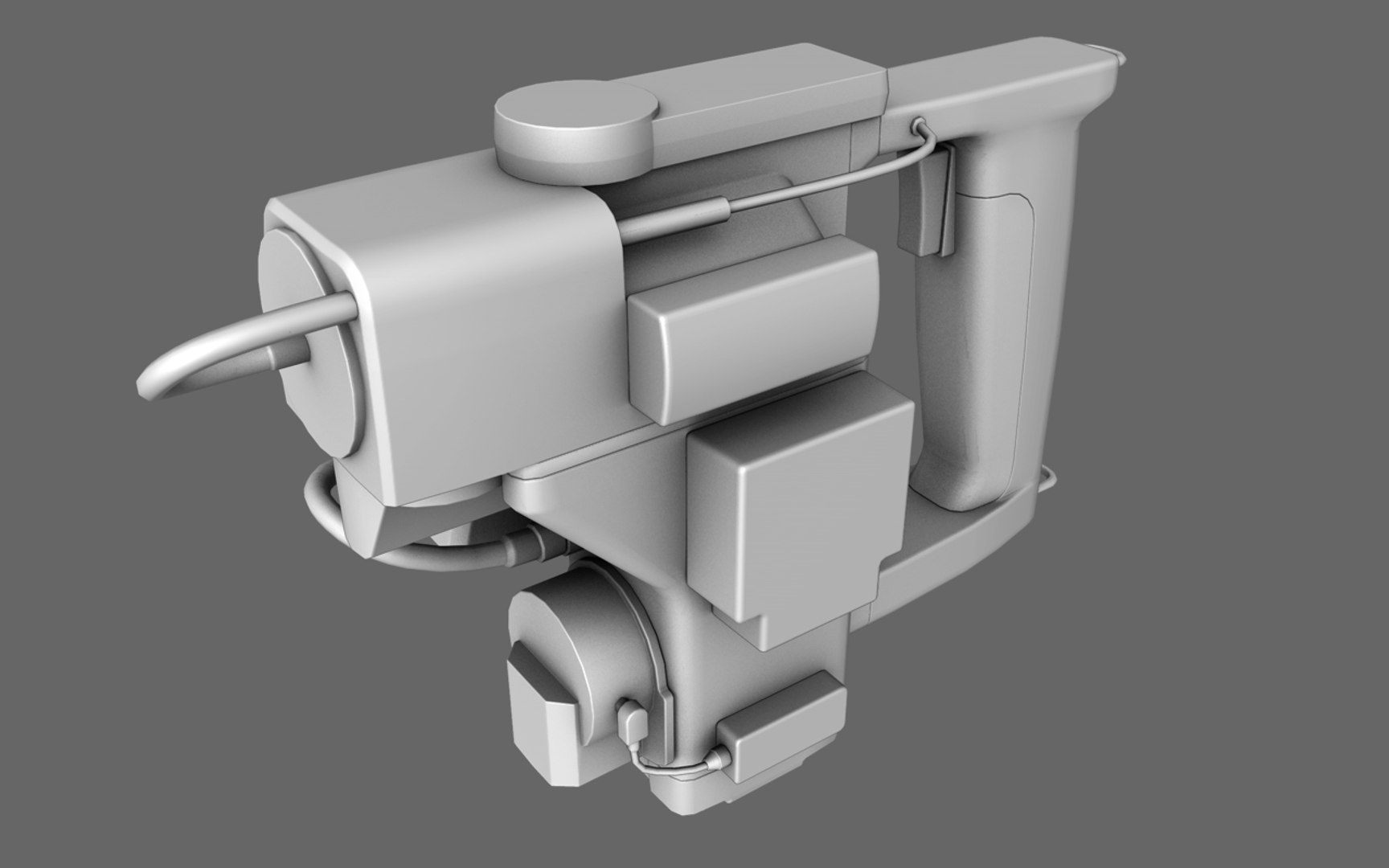 3d Sci-fi Motion Tracker Prop Model