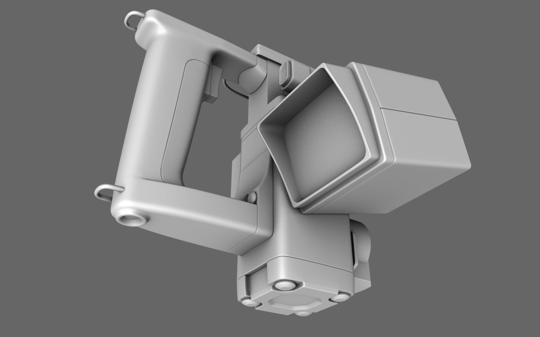 3d Sci-fi Motion Tracker Prop Model