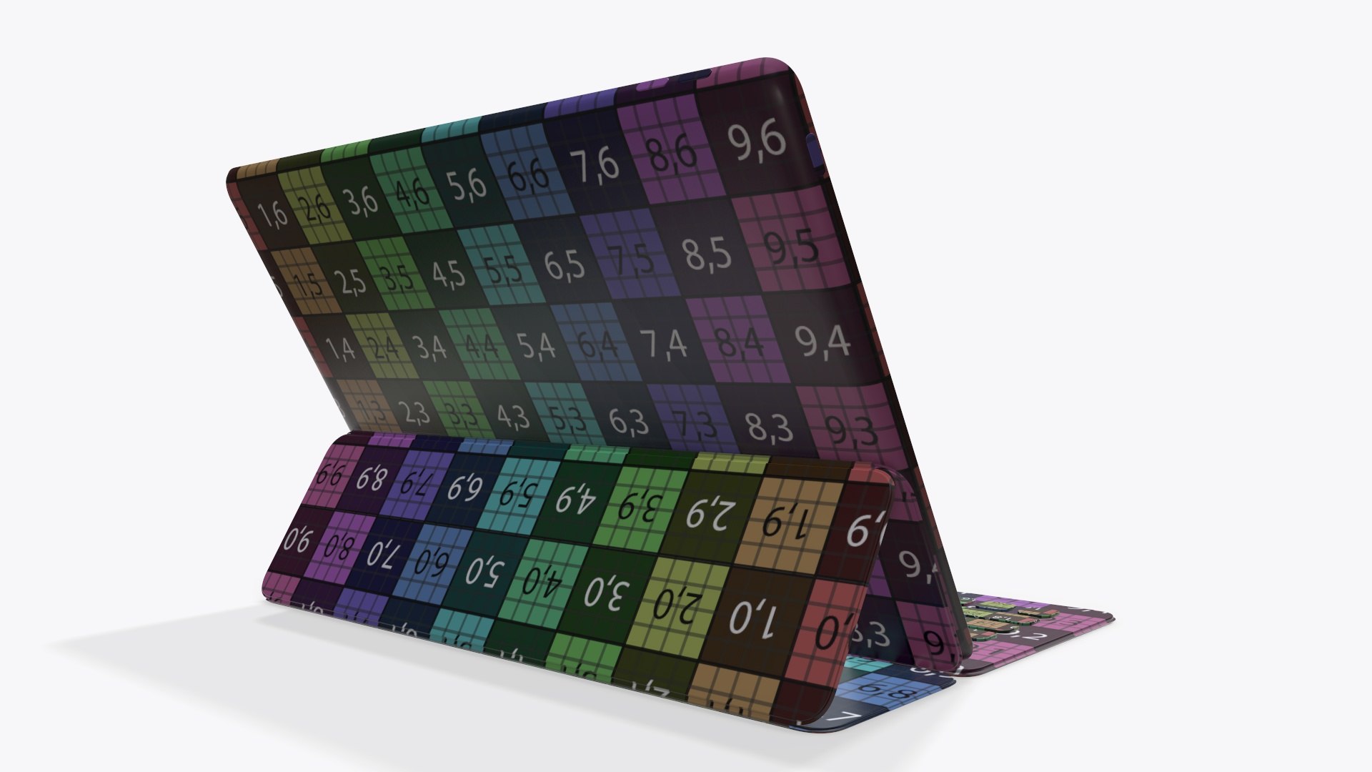 Digital Mock Tablet Model - TurboSquid 1480607