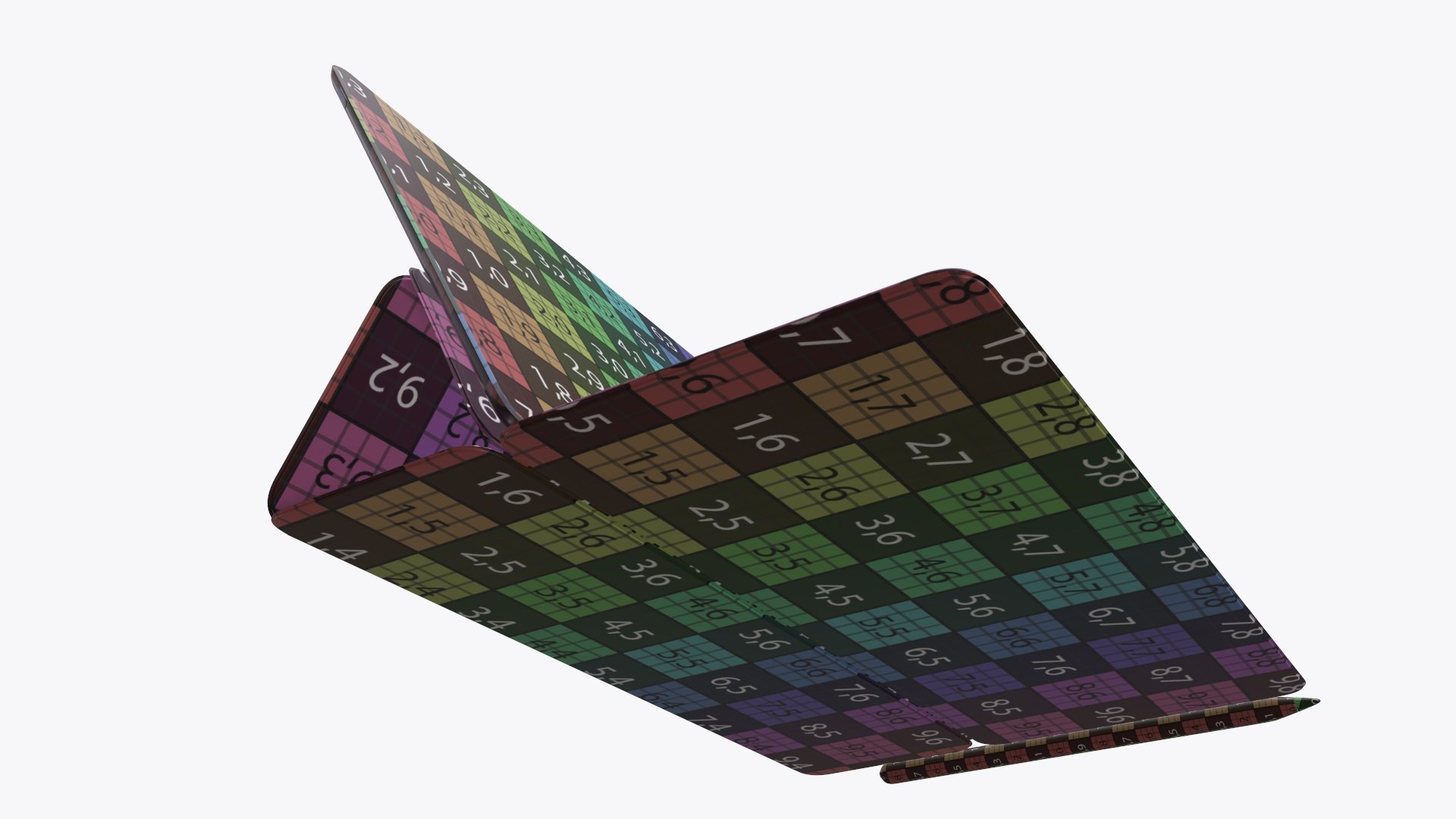 Digital Mock Tablet Model - TurboSquid 1480607