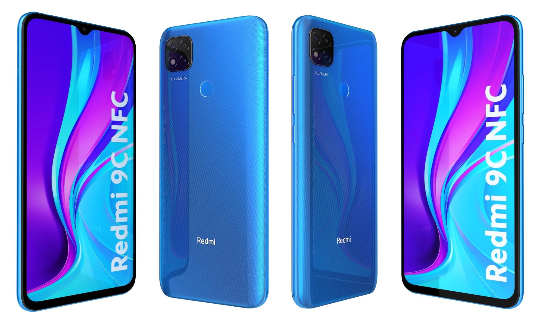 Xiaomi Redmi 9c Twilight 3D Model - TurboSquid 1665770