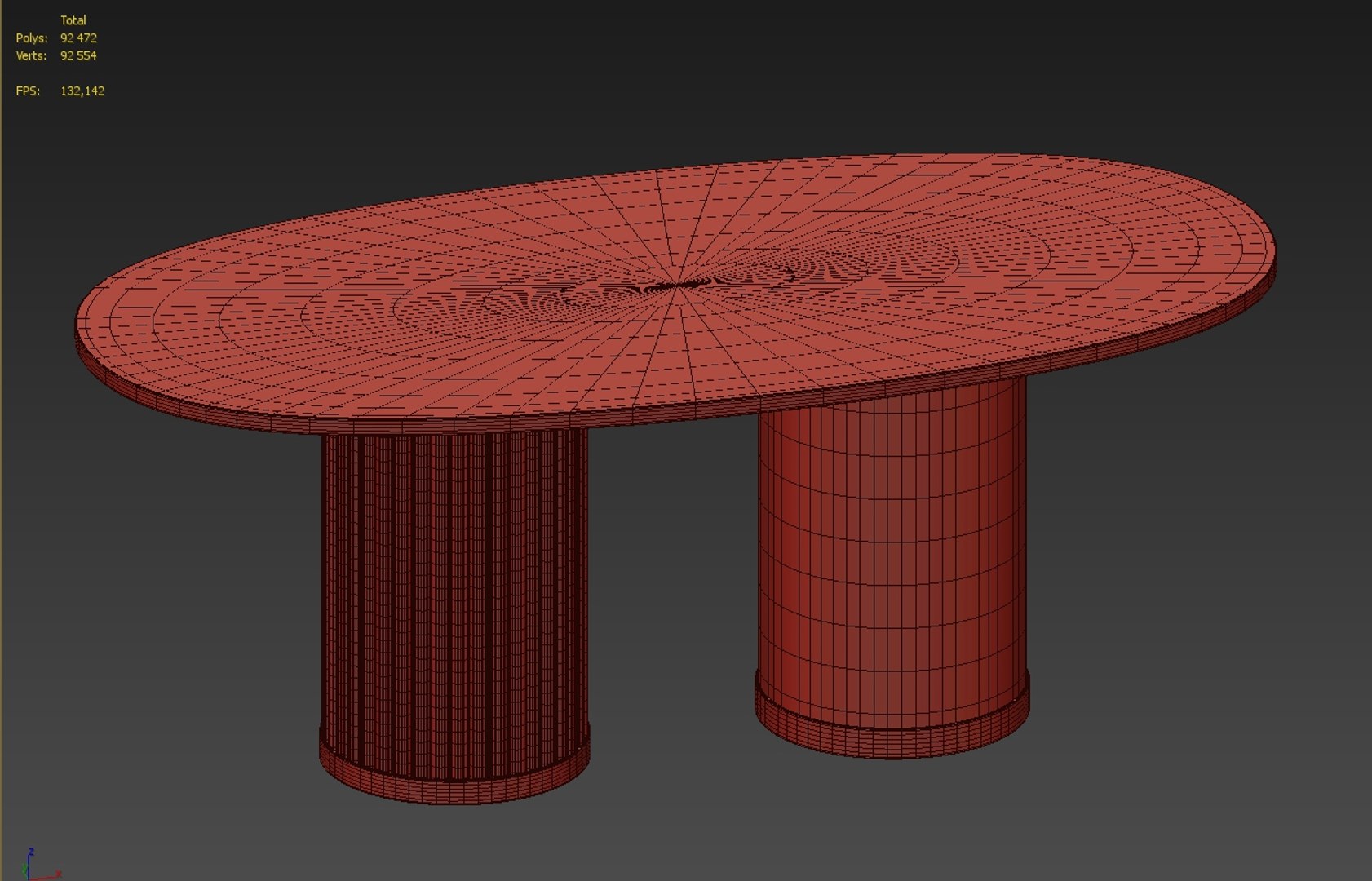 Antic Dining Table 3D Model - TurboSquid 1640445