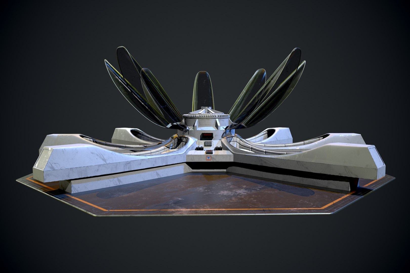 3D Model Hypersleep Chamber ALIEN - TurboSquid 1811912