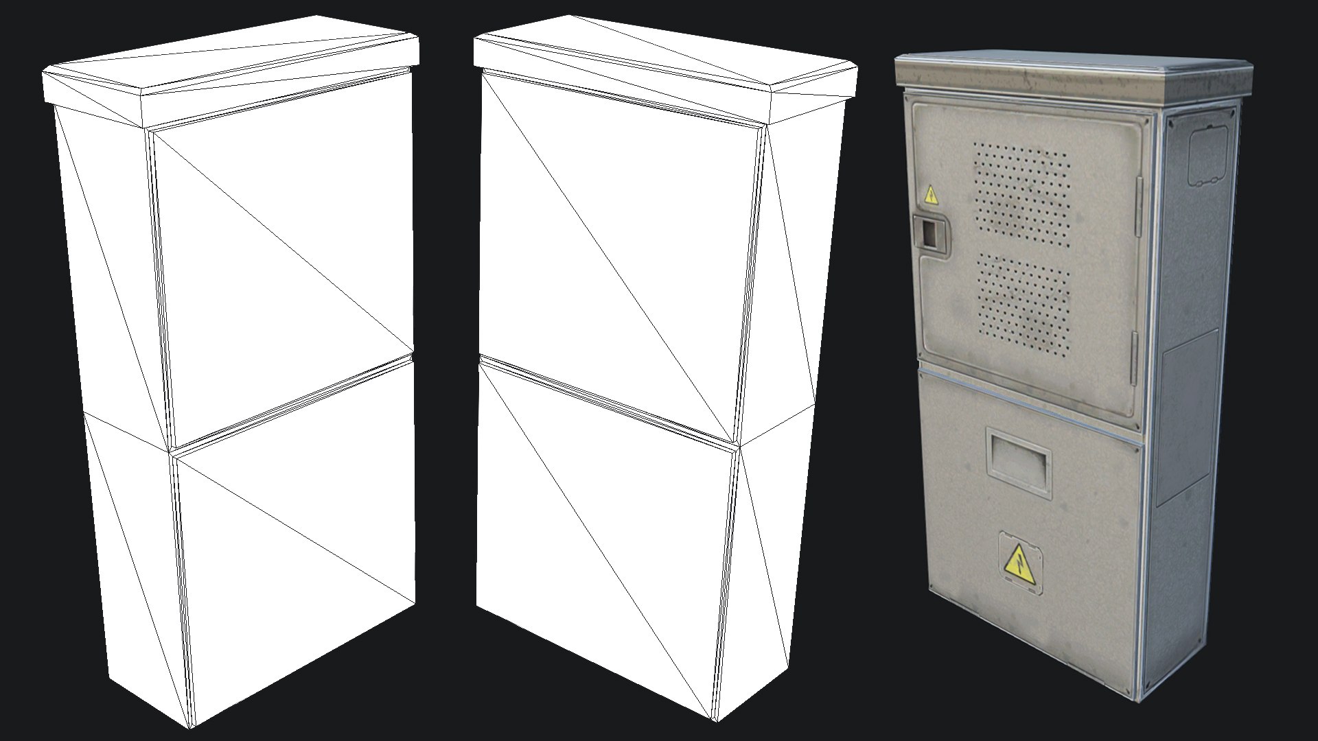 Small Utility Boxes 3D Model - TurboSquid 1159437