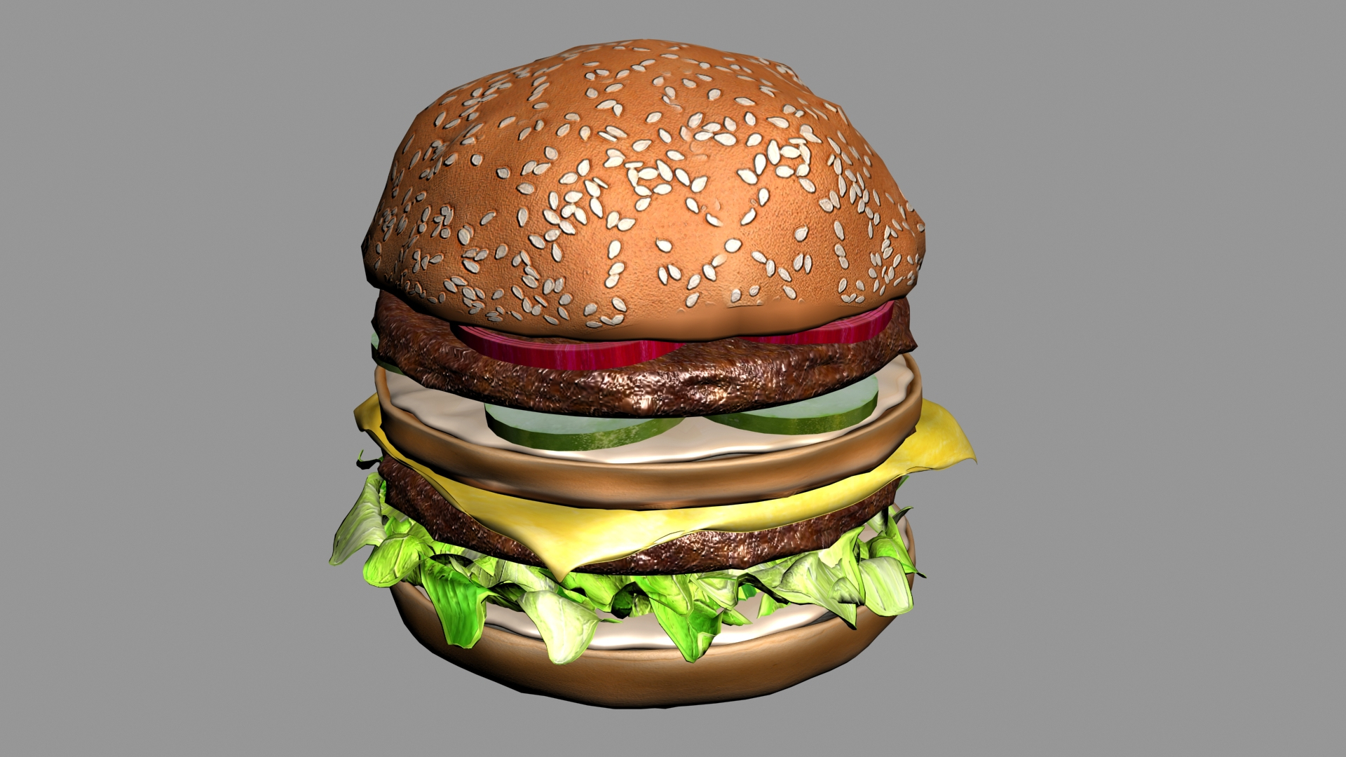Burger Collection 3D Model - TurboSquid 1984456