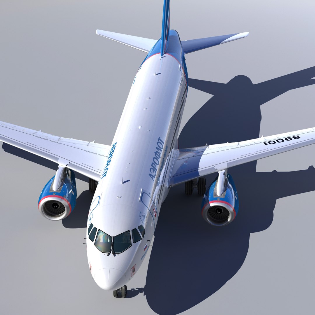 Sukhoi 100 3d Model