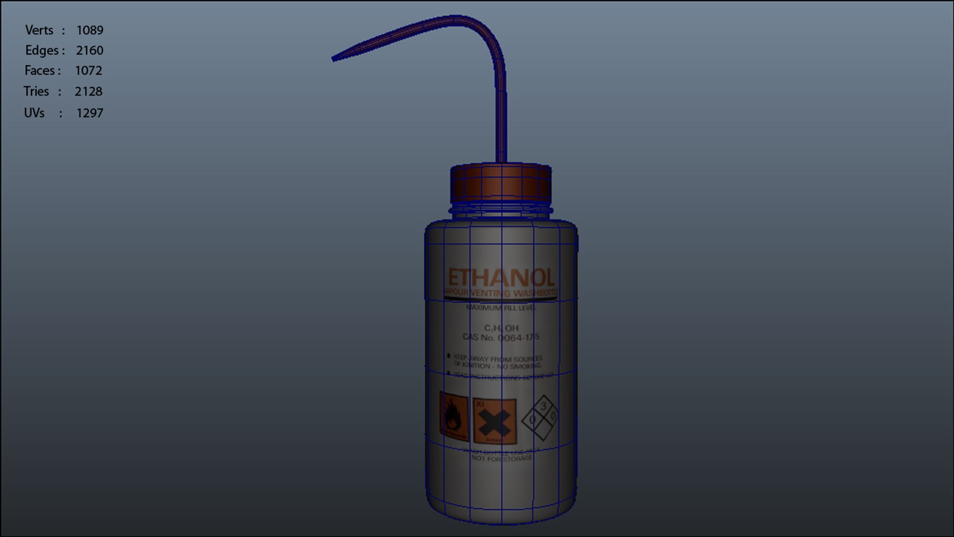 ethanol 3d model