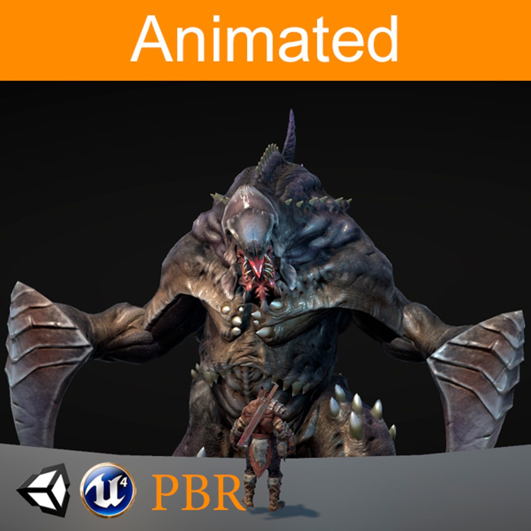 Character Parazite Alfa 3D Model - TurboSquid 1233425