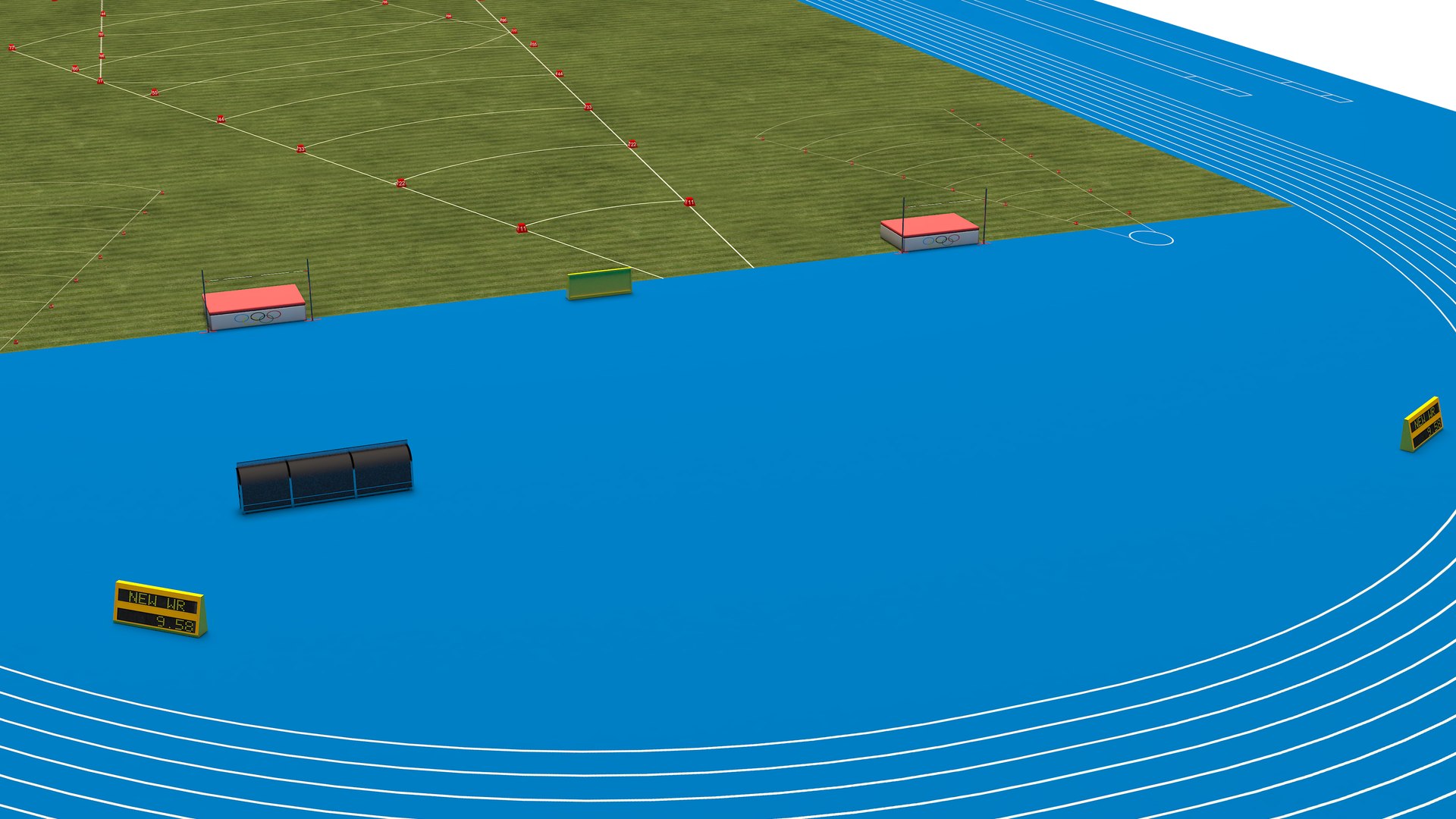 Field Track Sport Model - TurboSquid 1525572