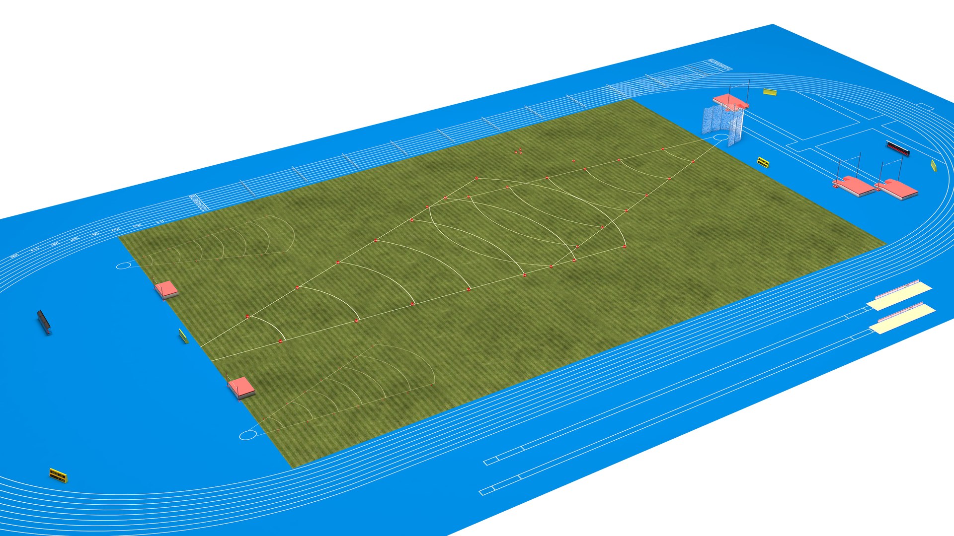 Field Track Sport Model - TurboSquid 1525572