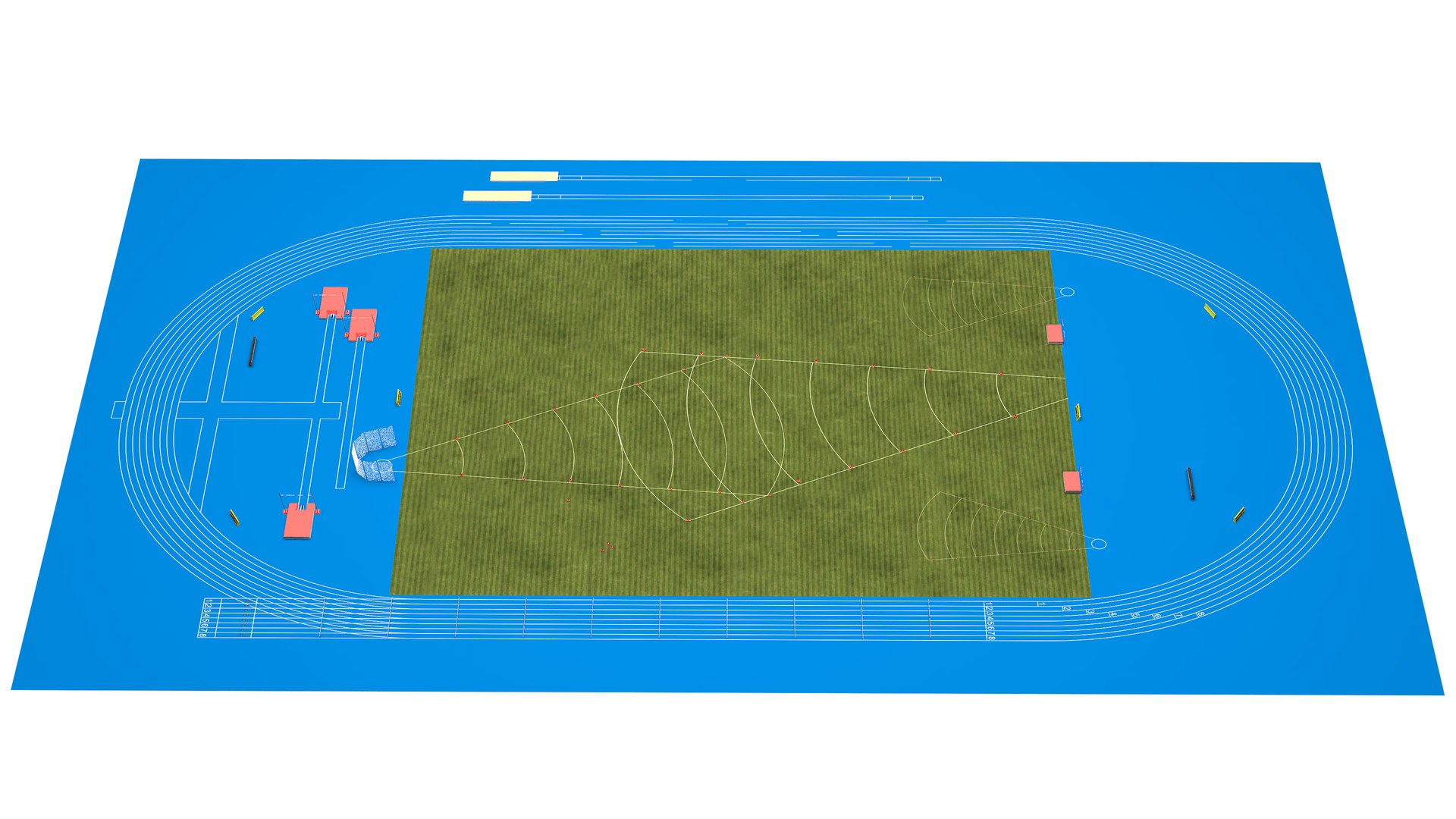 Field Track Sport Model - TurboSquid 1525572