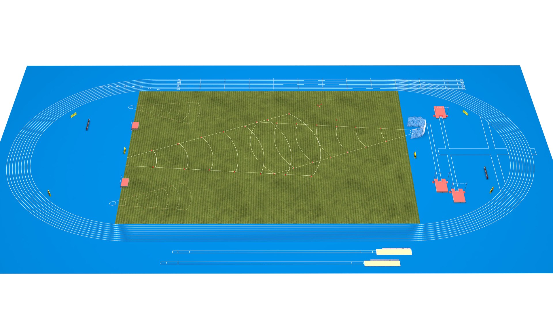 Field track sport model - TurboSquid 1525572