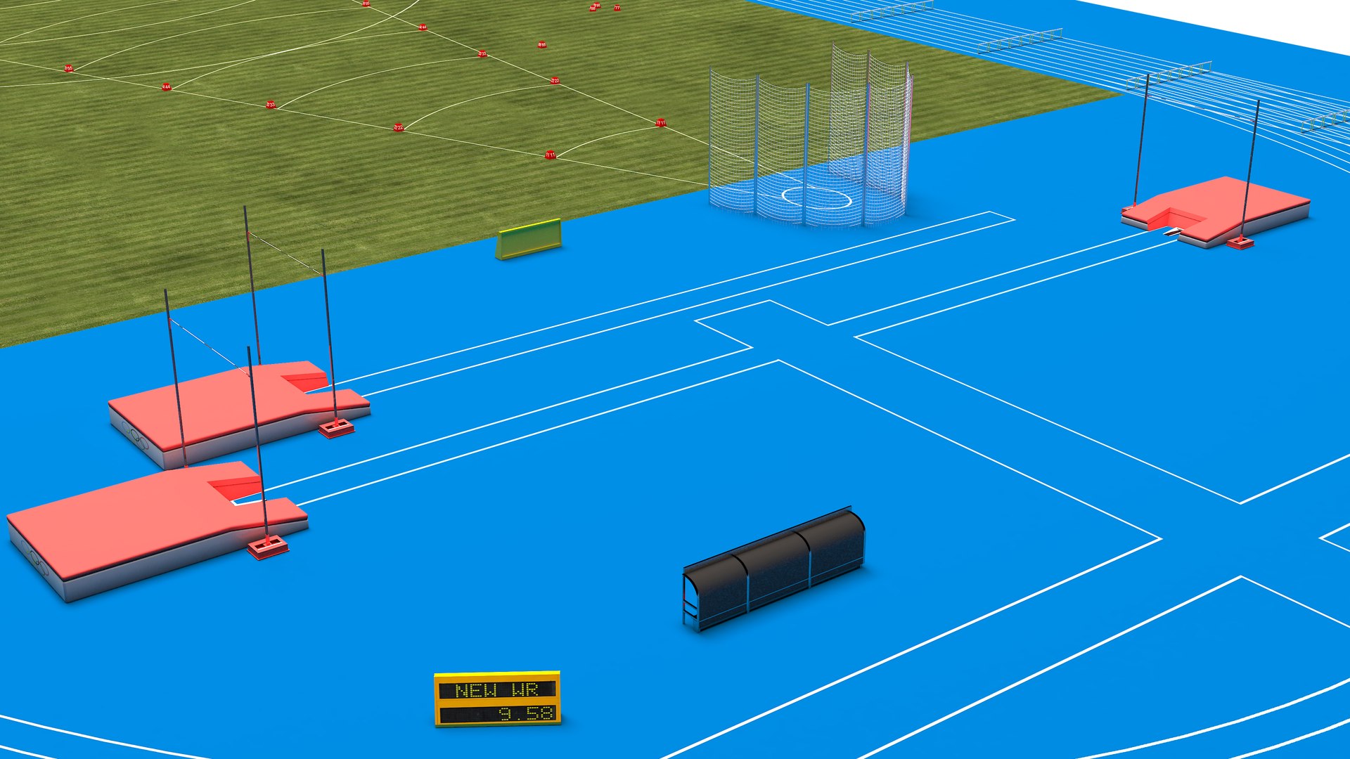 Field Track Sport Model - TurboSquid 1525572