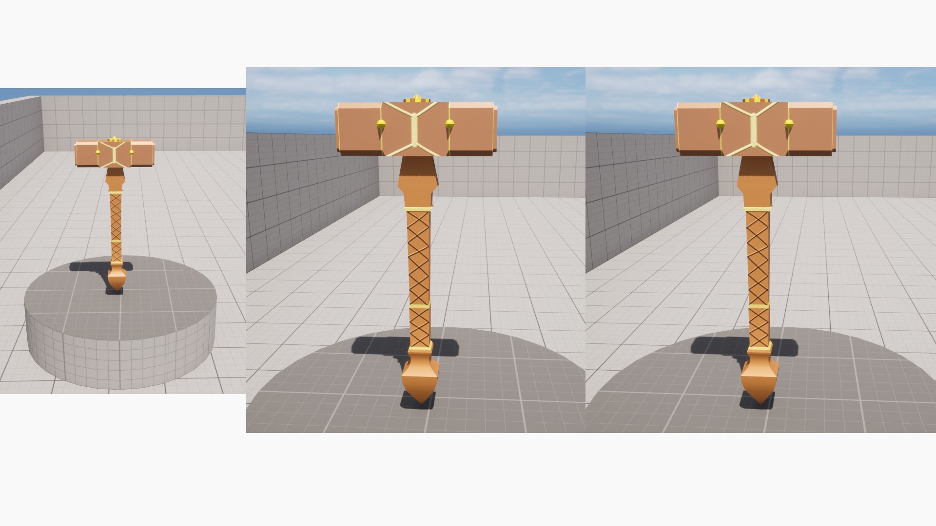 3D Copper Hammer - TurboSquid 2339110