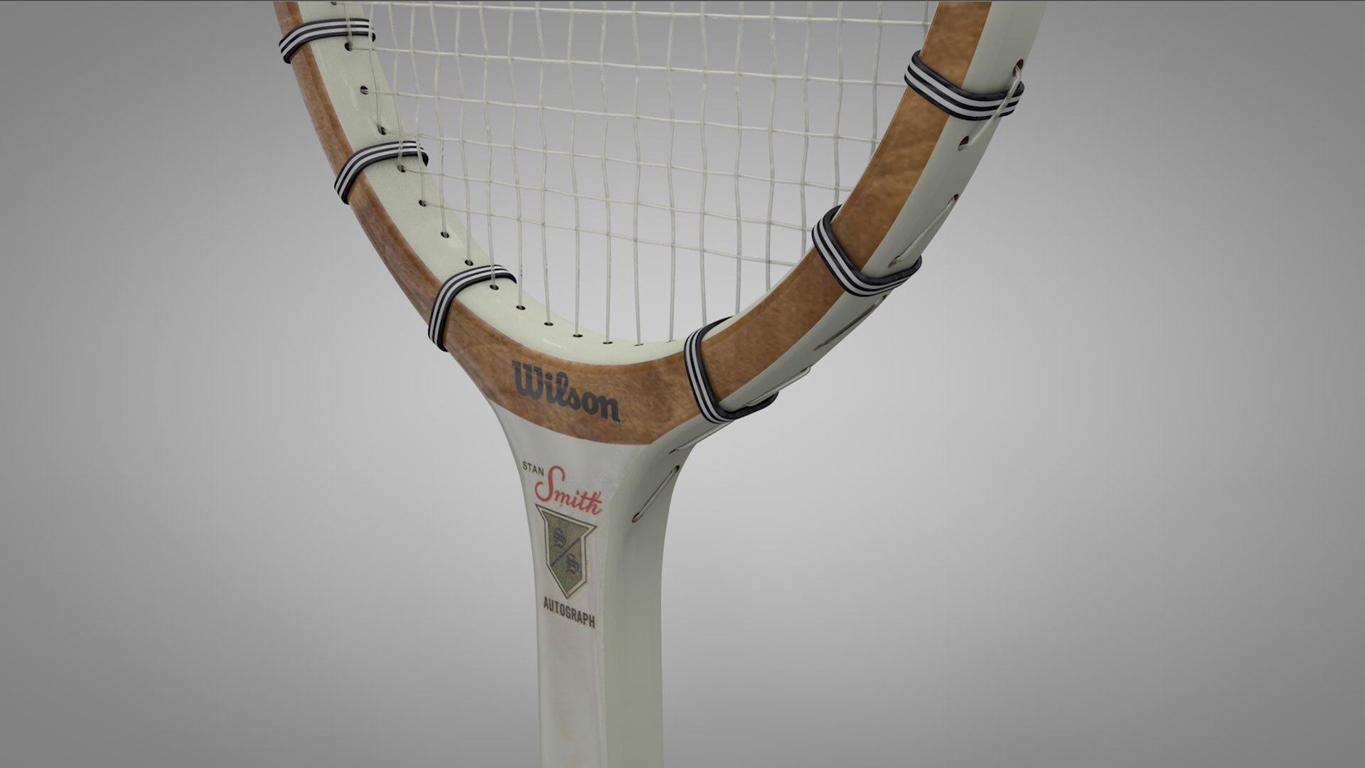 Tennis racquet wilson stan model - TurboSquid 1624398