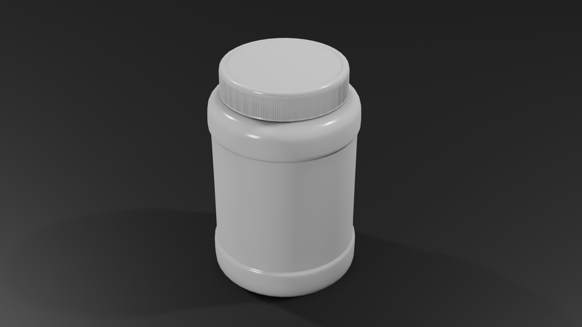 Plastic Jar Model - TurboSquid 2066495