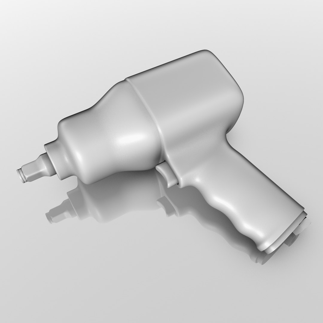 3d Model Impact Wrench